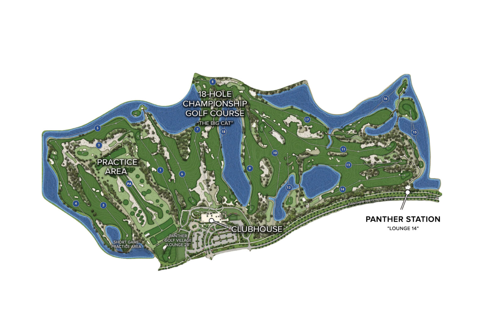 PANTHER NATIONAL - Championship Golf